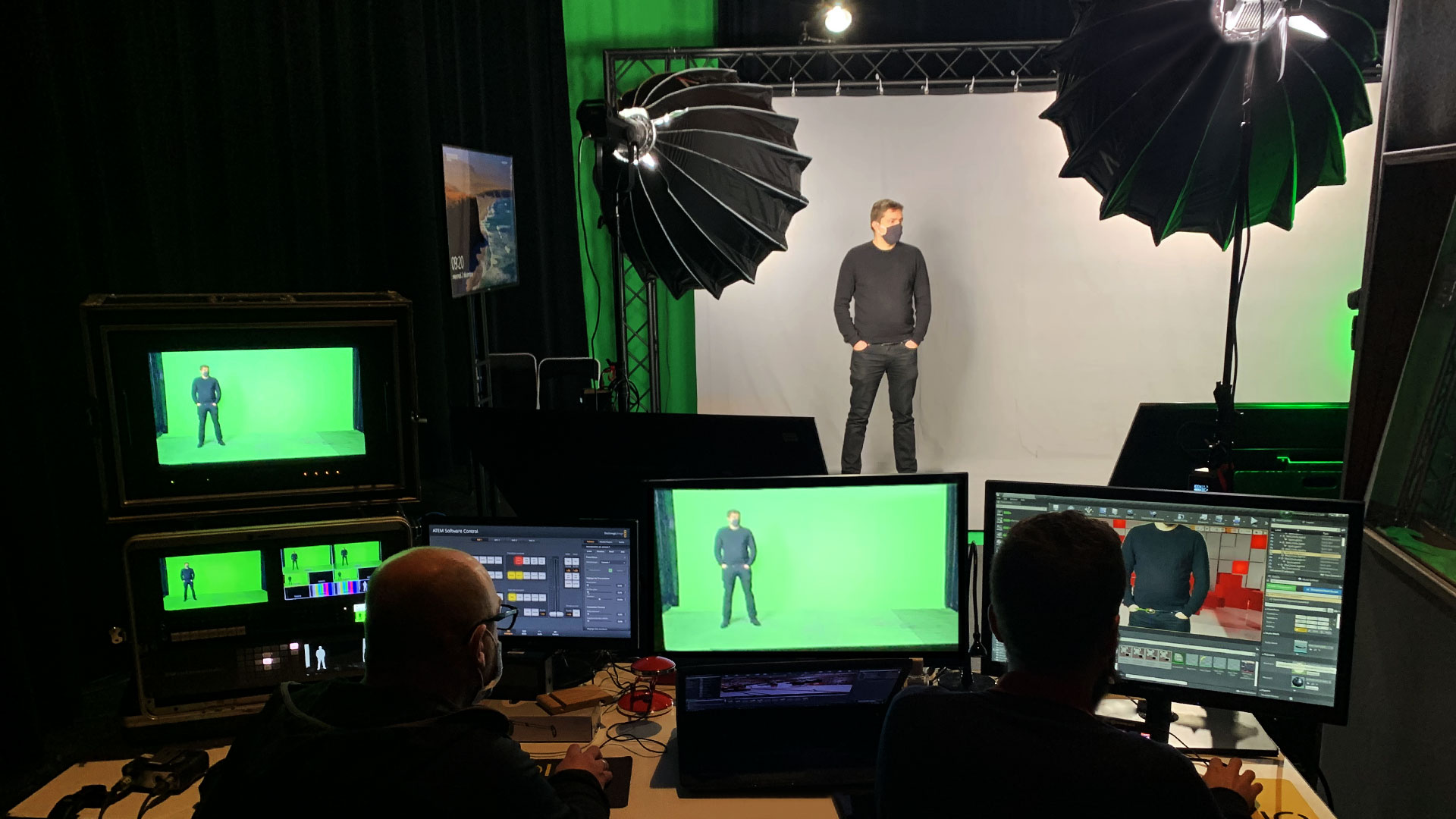 TOURNAGE / FOND D'INCRUSTATION | Le Studio Dynamic