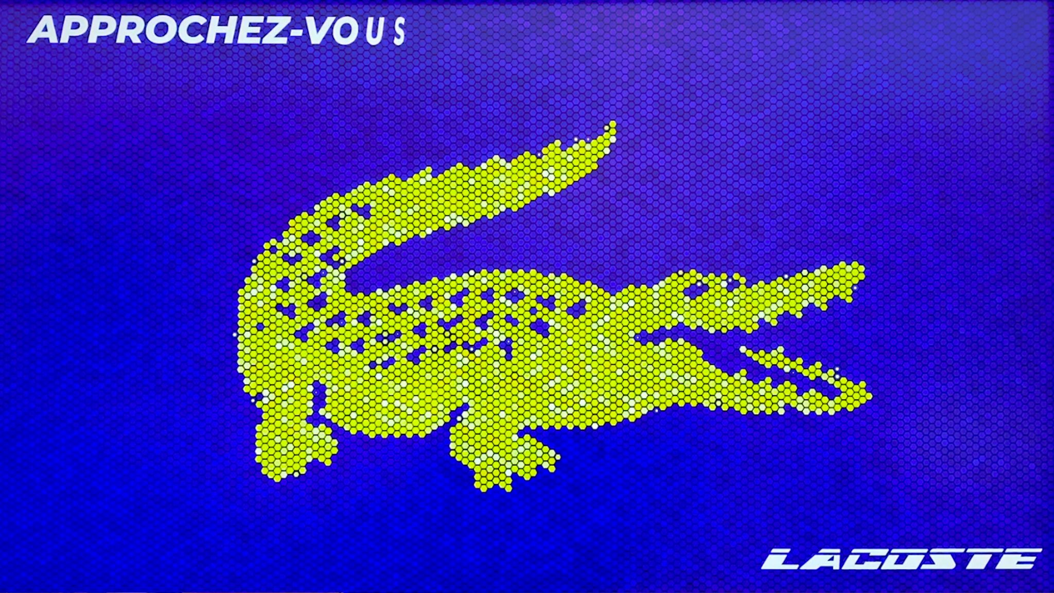 Le Studio Dynamic | Lacoste - Interactive Pixel Art Experience