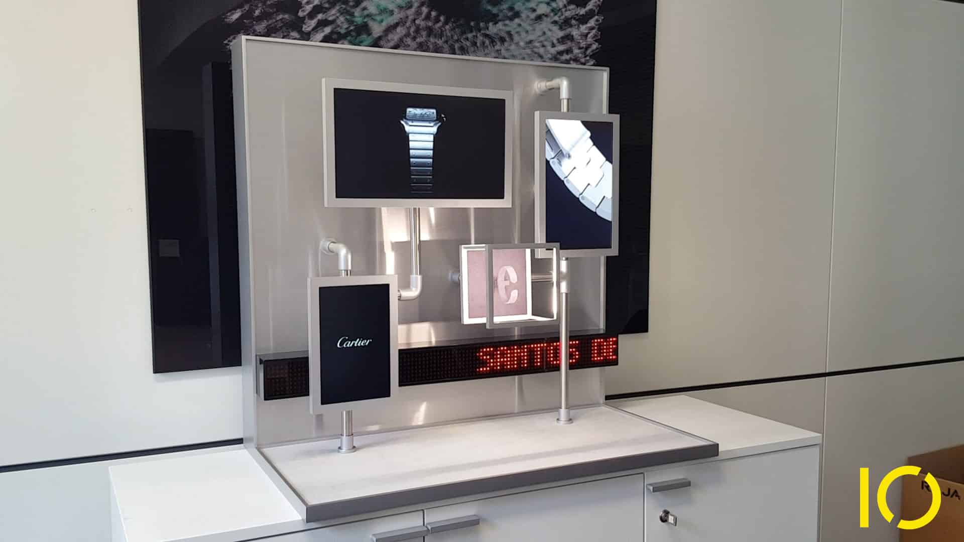 Le Studio Dynamic | Cartier Santos - Vitrine vidéo